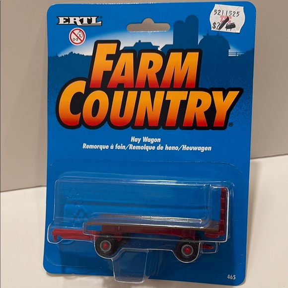 ERTL | Toys | Ertl Farm Country Hay Wagon Item 465 Unopened Original ...